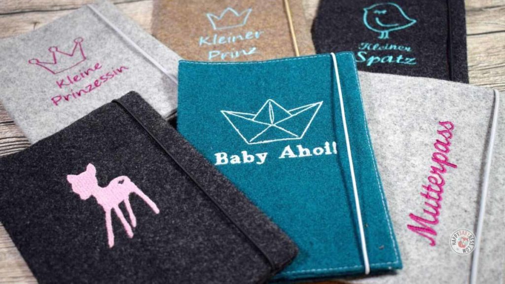 DIY U-Heft-Hülle | happybabyness.com DIY